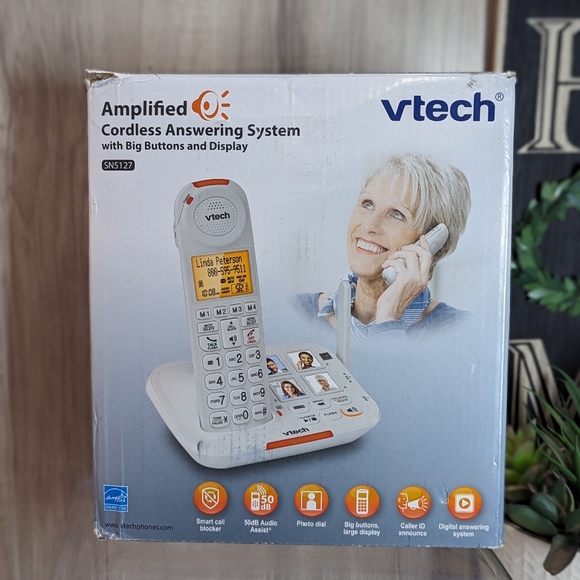 vtech | Other | Elderly Mom Dad Vtech Amplified Cordless Elderly ...